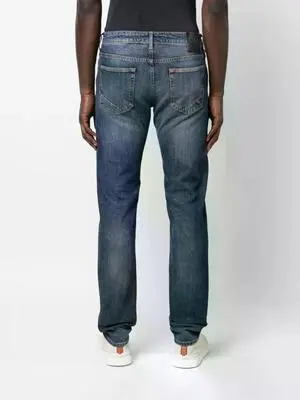 Incotex Straight-leg Jeans With Keyring Attachment