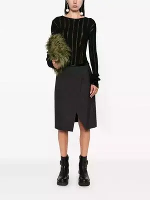 Philosophy Di Lorenzo Serafini Wrap Skirt