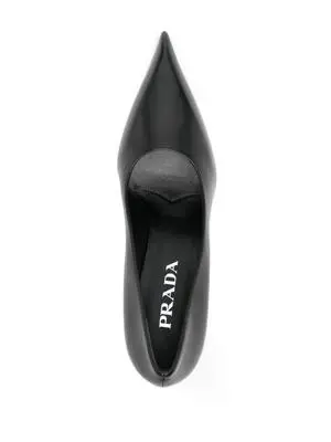 Prada 85mm Leather Pumps