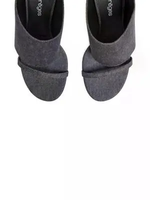COURREGES Oblique Wedge Sandals