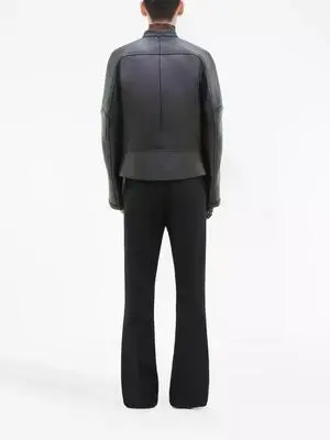 COURREGES Scuba Leather Bomber Jacket