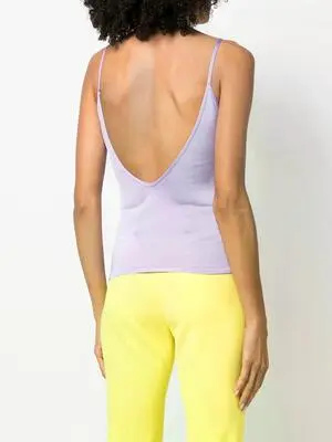 Roberto Cavalli Ruffle-detailed Vest Top