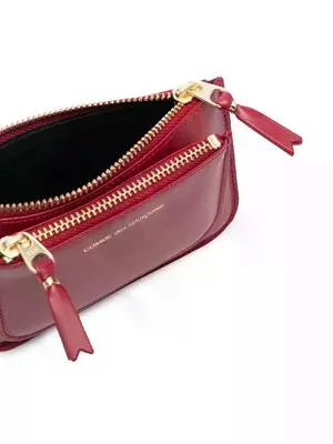 Comme Des Garçons Logo-stamp Leather Purse