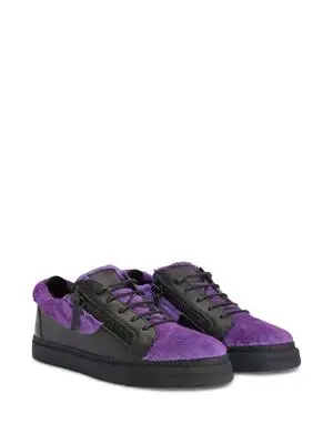 GIUSEPPE ZANOTTI Frankie Double-zip Low-top Sneakers