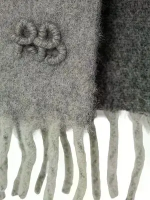Ruslan Baginskiy Logo-embroidered Scarf