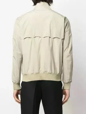 BARACUTA G9 Harrington Bomber Jacket - Neutrals