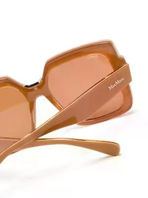 Max Mara Ernest Oversize-frame Sunglasses