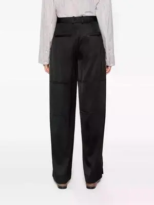 JIL SANDER Silk Twill Trousers