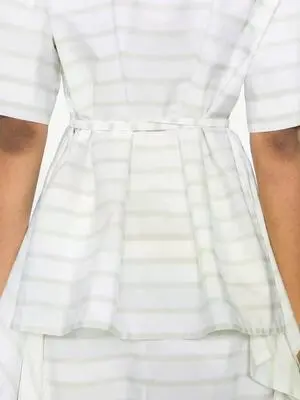 Plan C Striped Poplin Shirt