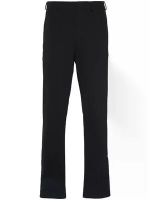 Prada Triangle Logo Straight-leg Trousers
