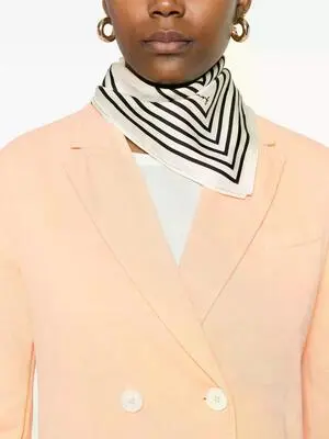 CIRCOLO 1901 Double-breasted Blazer - Orange