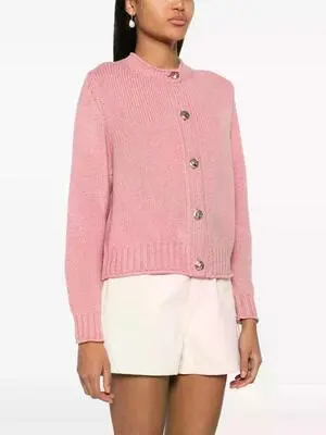 BARRIE Long-sleeve Cashmere Cardigan