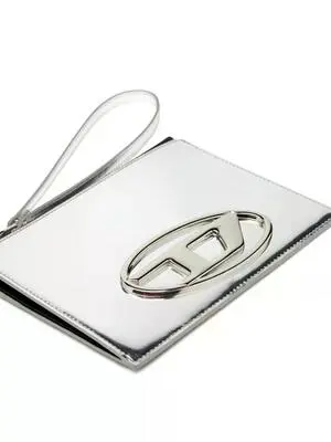 DIESEL® 1dr Iii Wallet -tone Logo Plaque Wristlet