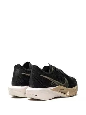 Nike Zoomx Vaporfly Next% 3 Metallic Gold Sneakers - Black