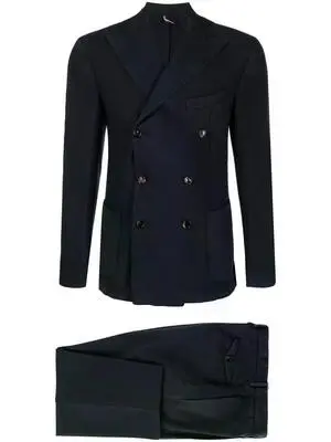 DELL'OGLIO Double-breasted Wool Suit