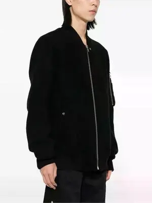 Rick Owens Classic Flight Jacket - Black