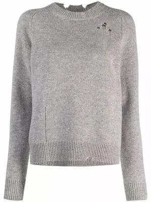 MAISON MARGIELA Distressed Side-slit Jumper