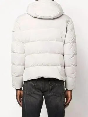 MOORER Padded Zip-up Hooded Down Jacket