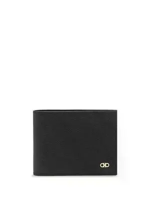 FERRAGAMO Gancini Wallet - Black