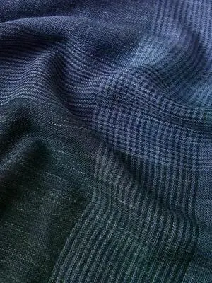 Brunello Cucinelli Check-pattern Silk-blend Scarf