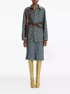 Tory Burch Denim Cargo Jacket