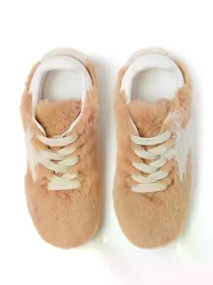 Stella McCartney Loop Fleece-texture Sneakers - Neutrals