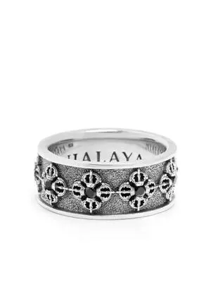 Nialaya Jewelry Logo Rings For Men