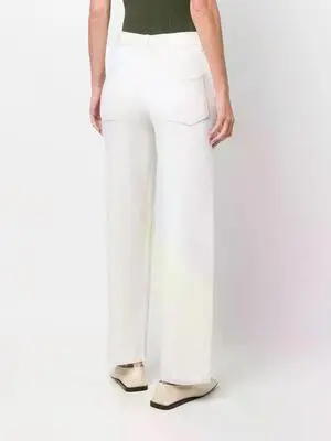 BARRIE High-rise Straight-leg Trousers