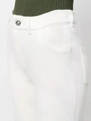 BARRIE High-rise Straight-leg Trousers