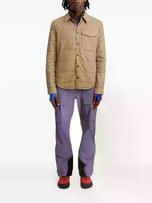Aztech Mountain Loge Peak Quilted Shirt Jacket - Neutrals
