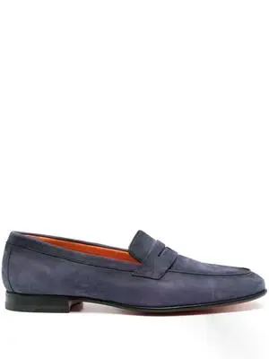 Santoni Heeled Loafers For Men