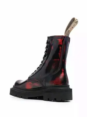 Camper Eki Chunky-sole Lace-up Boots - Black