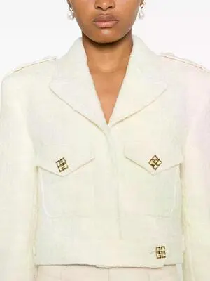 Givenchy Cropped Tweed Jacket