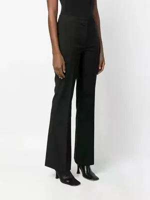 BLANCA VITA High-waisted Flared Trousers