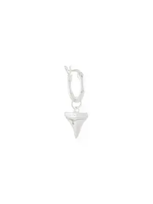 TRUE ROCKS Shark Tooth Single Earring - Silver
