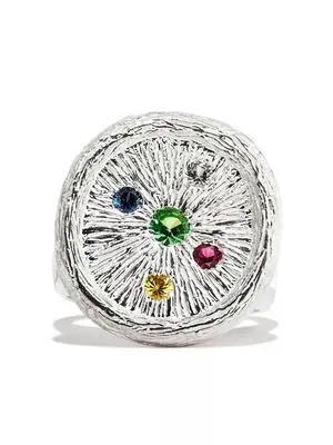 BLEUE BURNHAM Plants See Better Sapphire Signet Ring