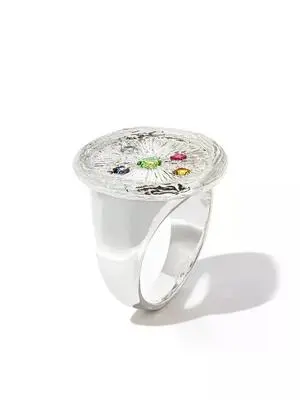 BLEUE BURNHAM Plants See Better Sapphire Signet Ring