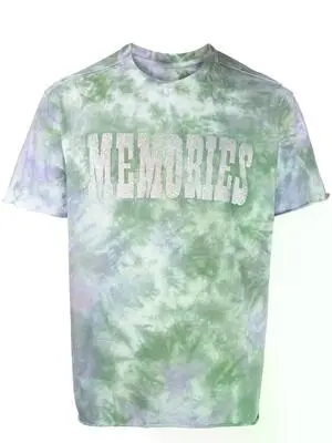 Stain Shade Crewneck T-shirts For Men