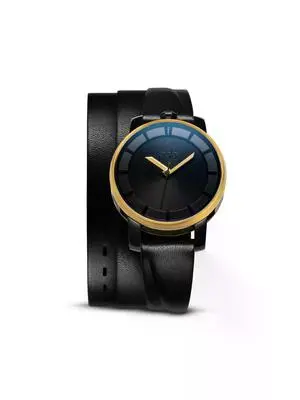 FOB PARIS R360 Eclipse Triple-strap 36mm Watch - Black