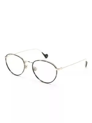 Moncler Round-frame Glasses - Grey