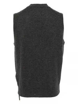 DELL'OGLIO Cashmere V-neck Vest
