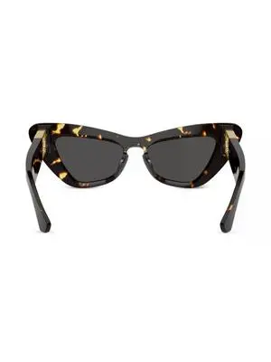 Burberry Tortoiseshell Cat-eye Sunglasses - Brown