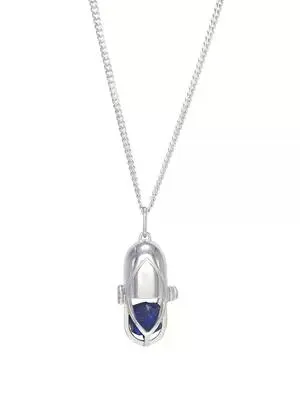 CAPSULE ELEVEN Crystal Pendant Necklace - Silver