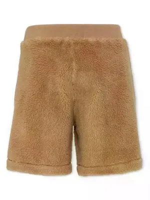 Dsquared2 Elasticated-waist Faux-shearling Shorts