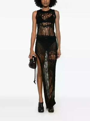 Rick Owens Spider Ziggy Maxi Skirt