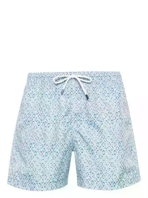 Fedeli Madeira Swim Shorts - Blue