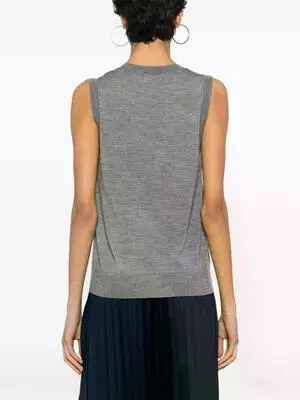 P.a.r.o.s.h Fine-knit Sleeveless Vest
