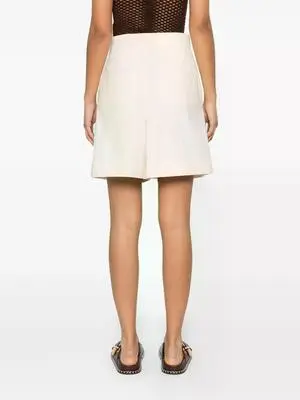 A.p.c. Cotton Pleated Shorts