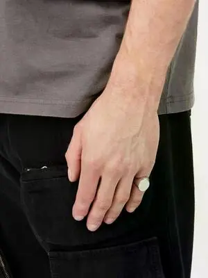MAISON MARGIELA Oval Signet Ring