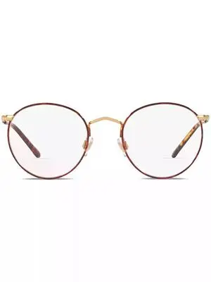 POLO RALPH LAUREN EYEWEAR Round-frame Glasses - Brown